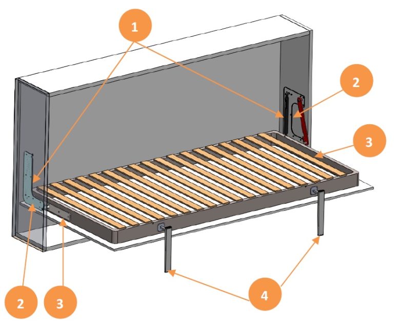 Horizontal Wall Bed System - Thye Seng